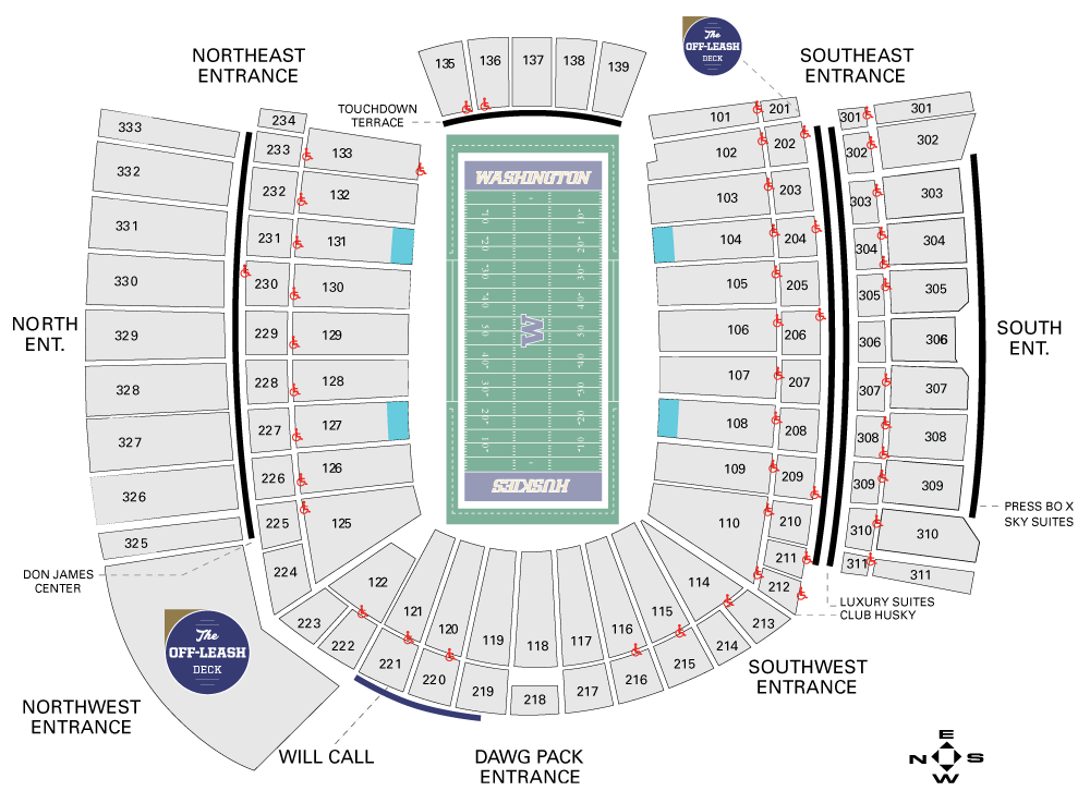 Football | Tyee Club Season Tickets - University of Washington Athletics